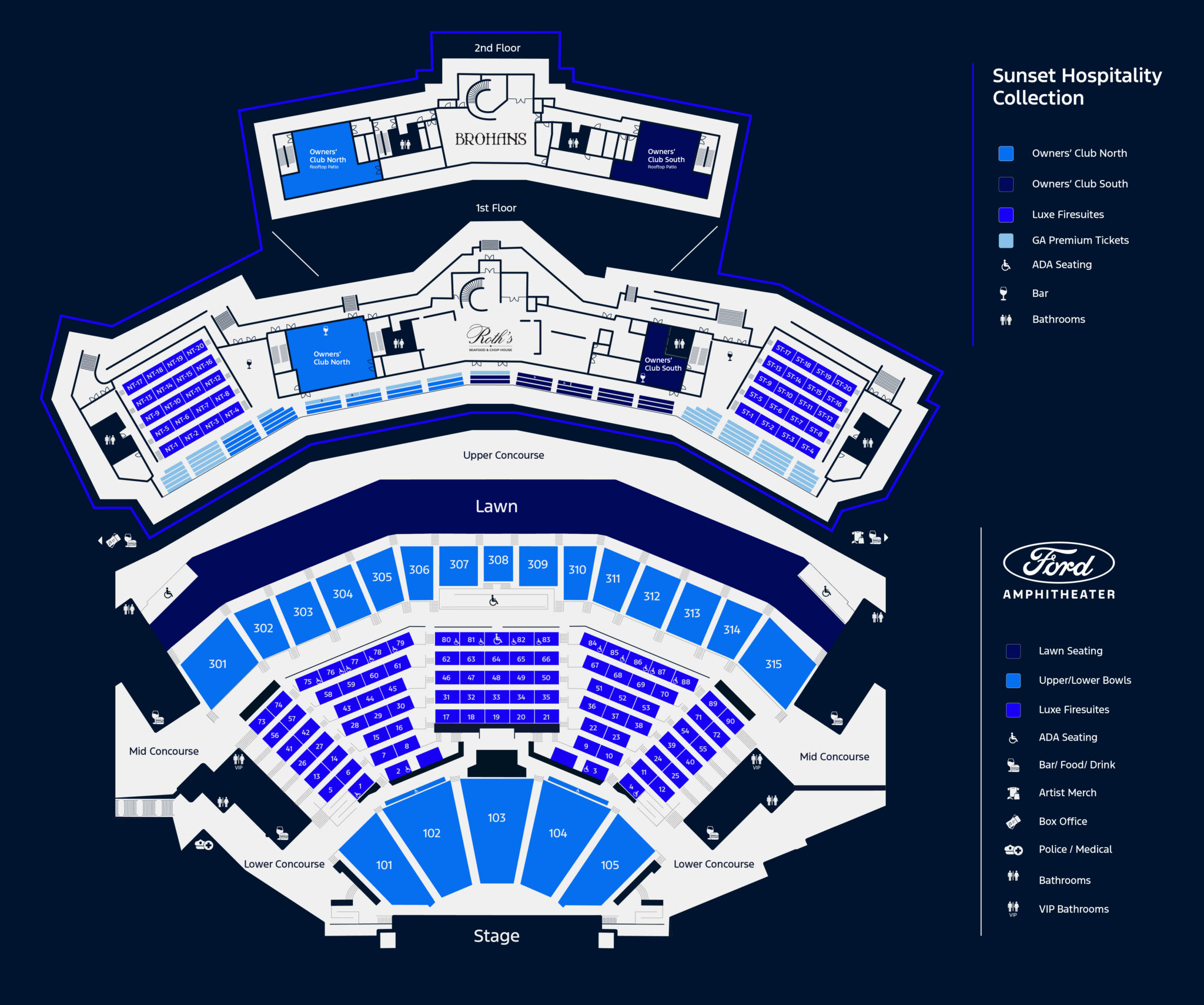 Your Visit - Ford Amphitheater