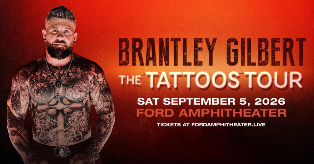 Brantley Gilbert - Ford Amphitheater